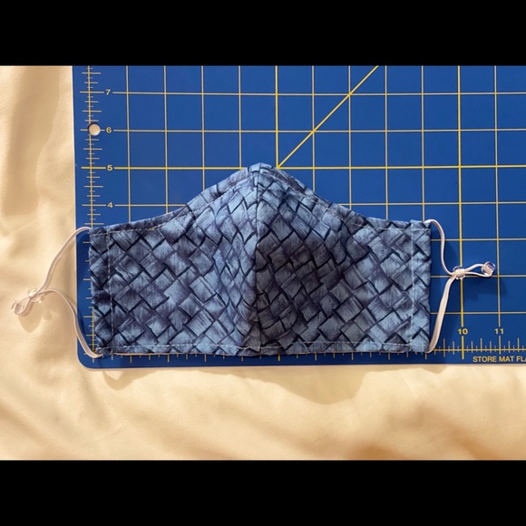 Accessories | Blue Fabric Mask W Boots W Filter Pocket Nose | Poshmark